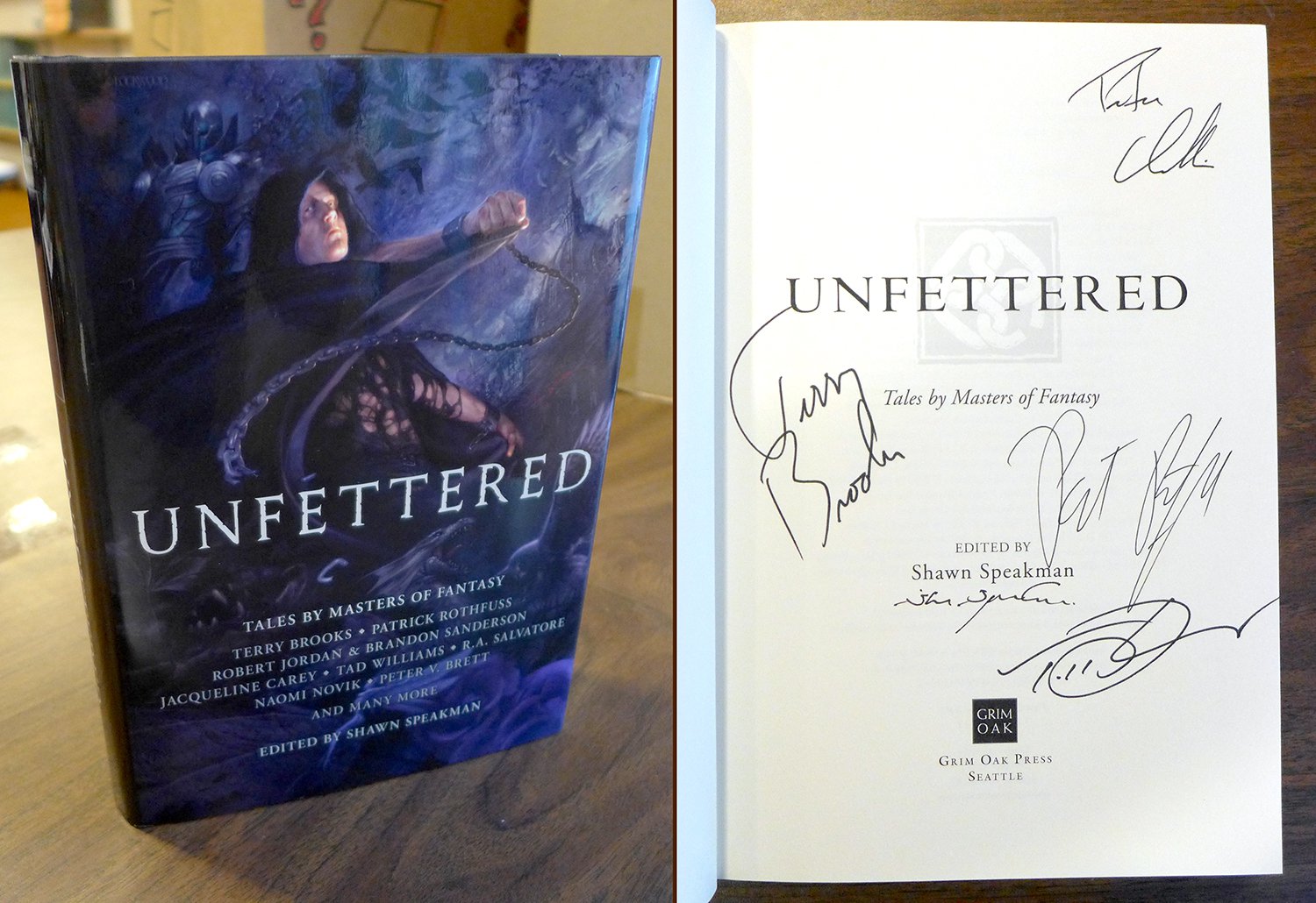 IndieGoGo Update #4: New Signed Books! - Worldbuilders